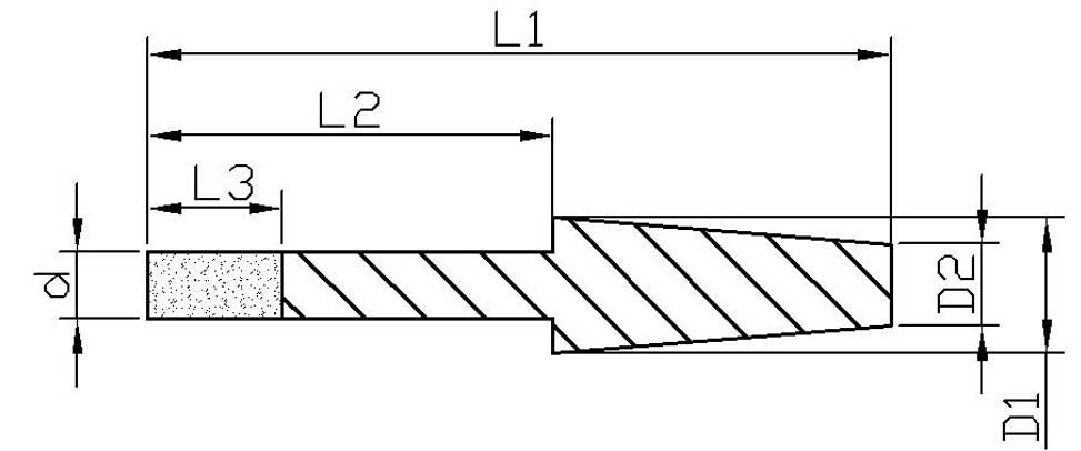Taper shank diamond drill bit - Forture Tools Taper shank diamond drill bit - Forture Tools